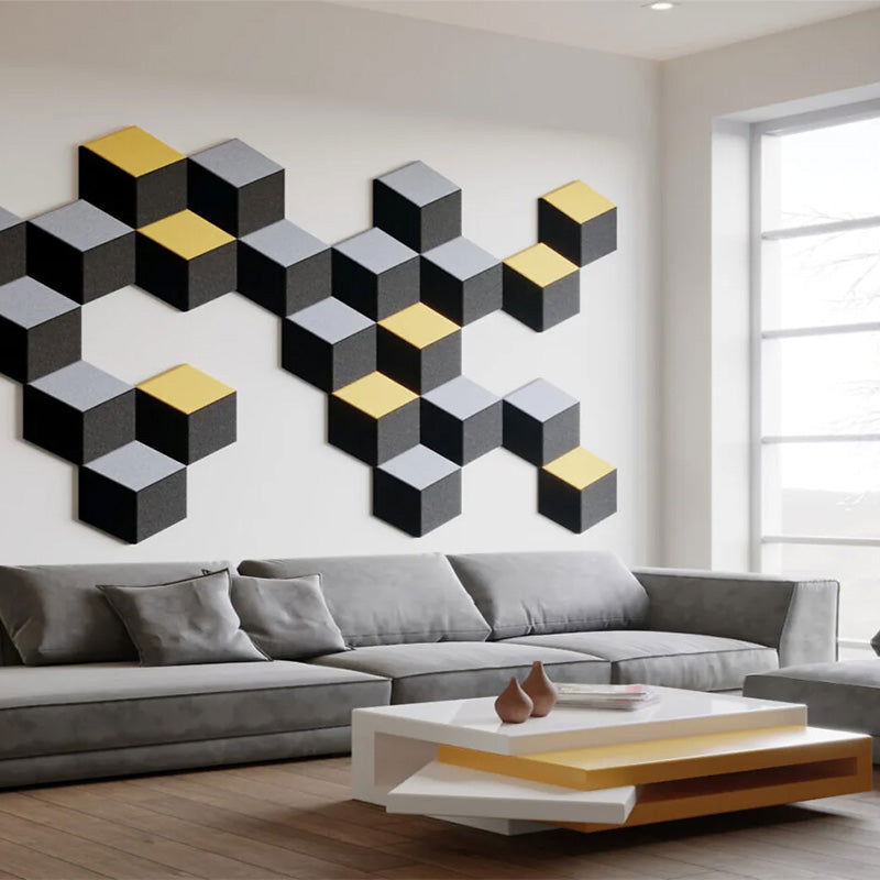 FLUFFO SOFT EDGE Diamond Acoustic Panel – Muffle Acoustics Limited