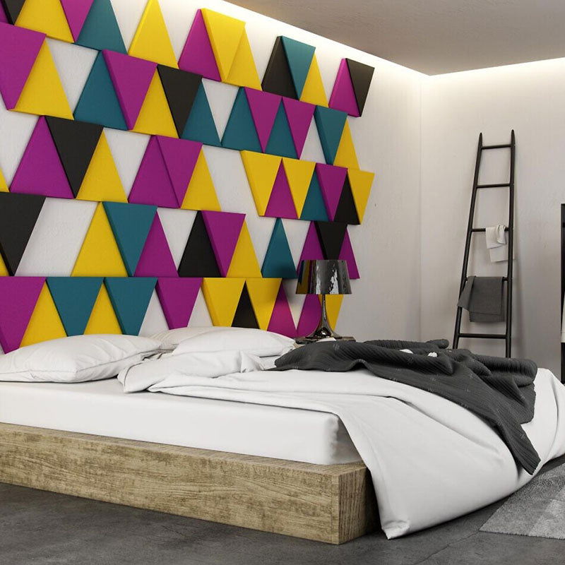 FLUFFO SOFT EDGE Triada Acoustic Wall Panel – Muffle Acoustics Limited